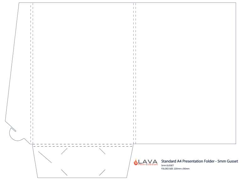 Presentation Folders » Lava Print & Design